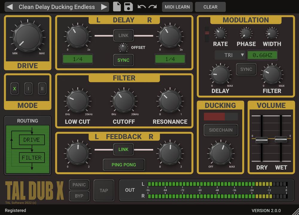Come ricreare un autentico dub delay con i plugin software