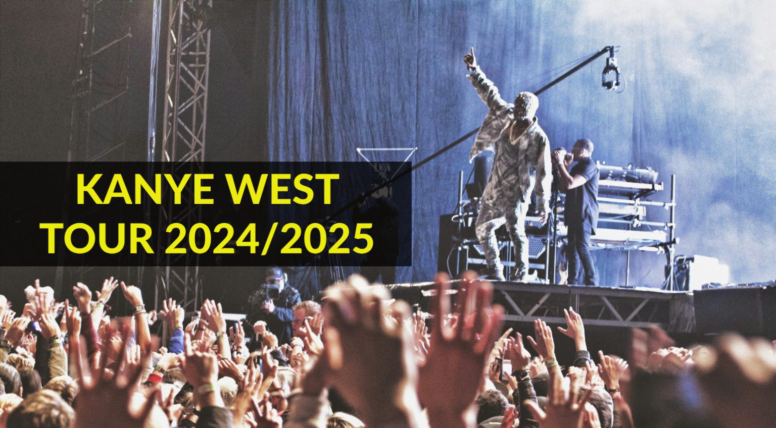 Kanye West: tour 2024/2025 - Listening Experience sotto la Piramide di ...