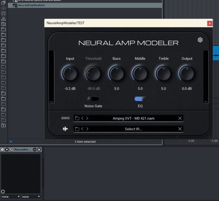 Neural Amp Modeler: cos'è e come si usa