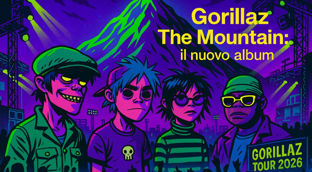 The Mountain: il nuovo album dei Gorillaz arriva a marzo